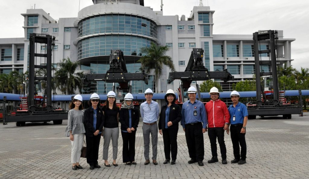 Handing over equipments to SBCP by Cargotec – Sabah Ports Sdn. Bhd.