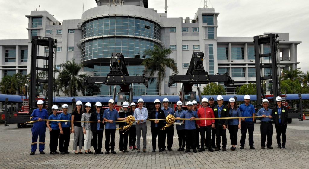 Handing over equipments to SBCP by Cargotec – Sabah Ports Sdn. Bhd.