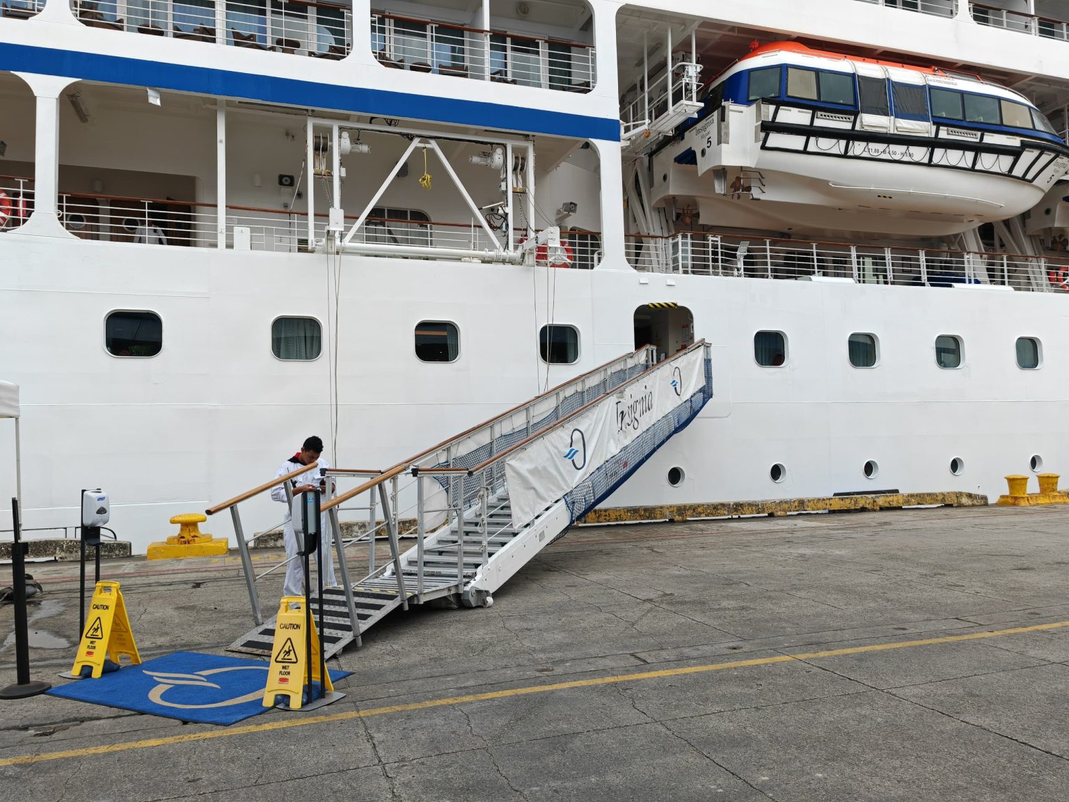 MV Insignia berth at Kota Kinabalu Port – Sabah Ports Sdn. Bhd.